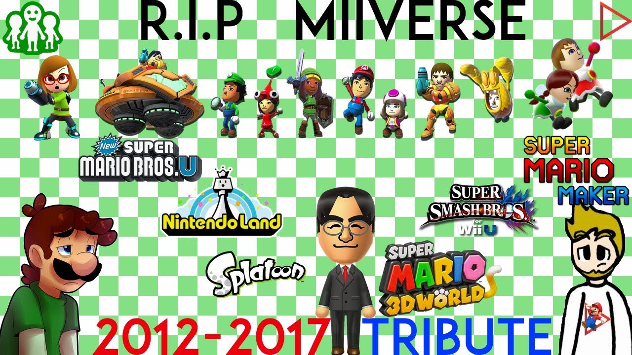 R.I.P Miiverse (2012-2017) Final Look and Tribute - YouTube