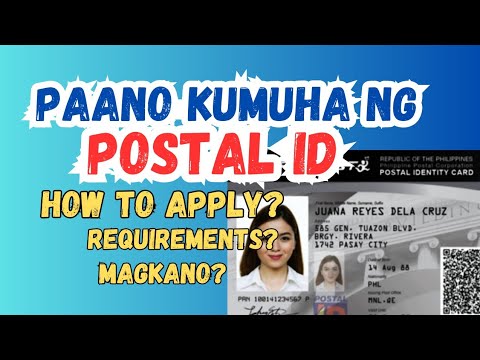 POSTAL ID is Back - YouTube