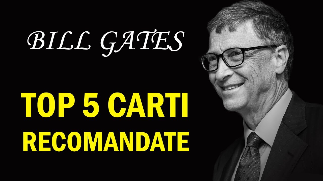 TOP 5 carti RECOMANDATE de BILL GATES - YouTube