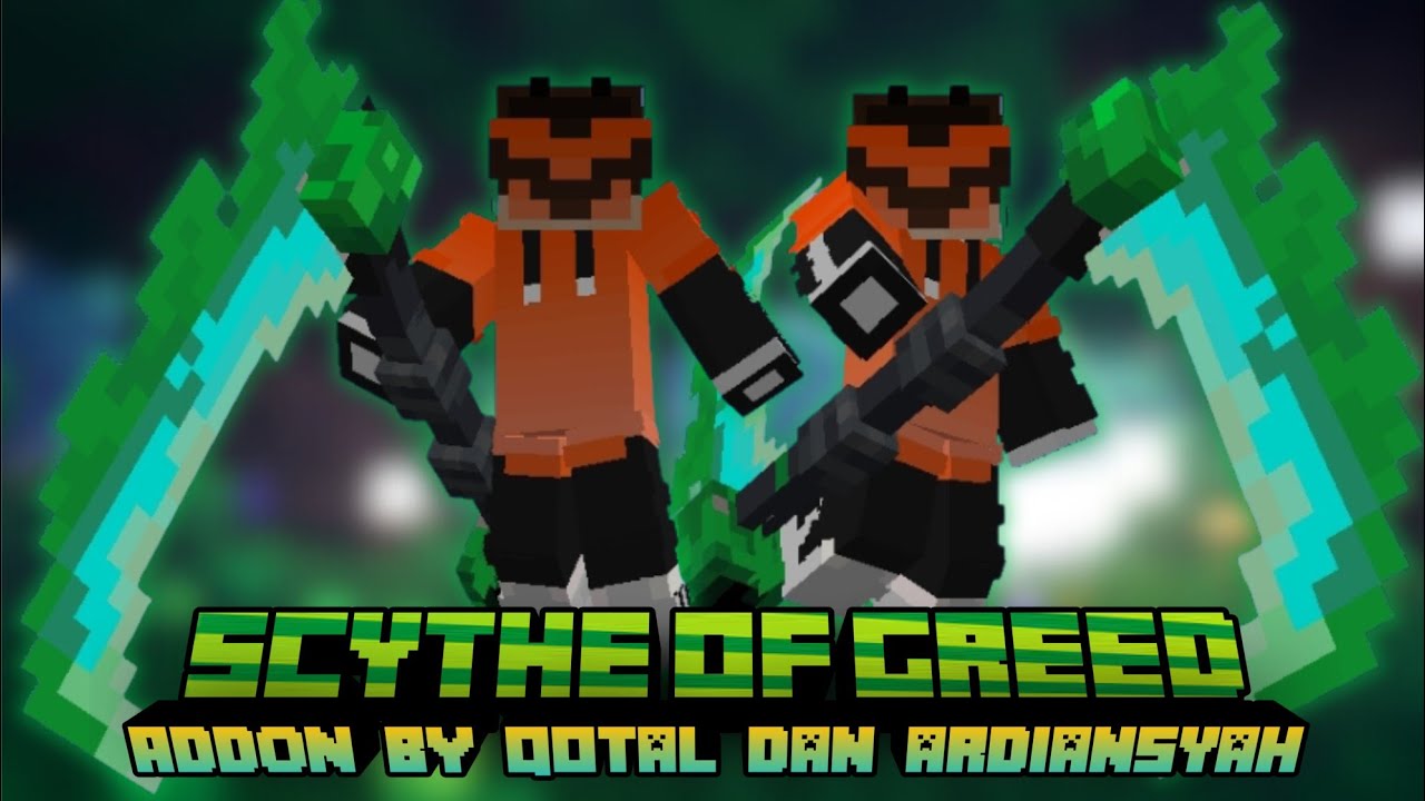 Fantasy Weapon Mod Minecraft Pe - Schythe of Greed Addon | Overpower ...