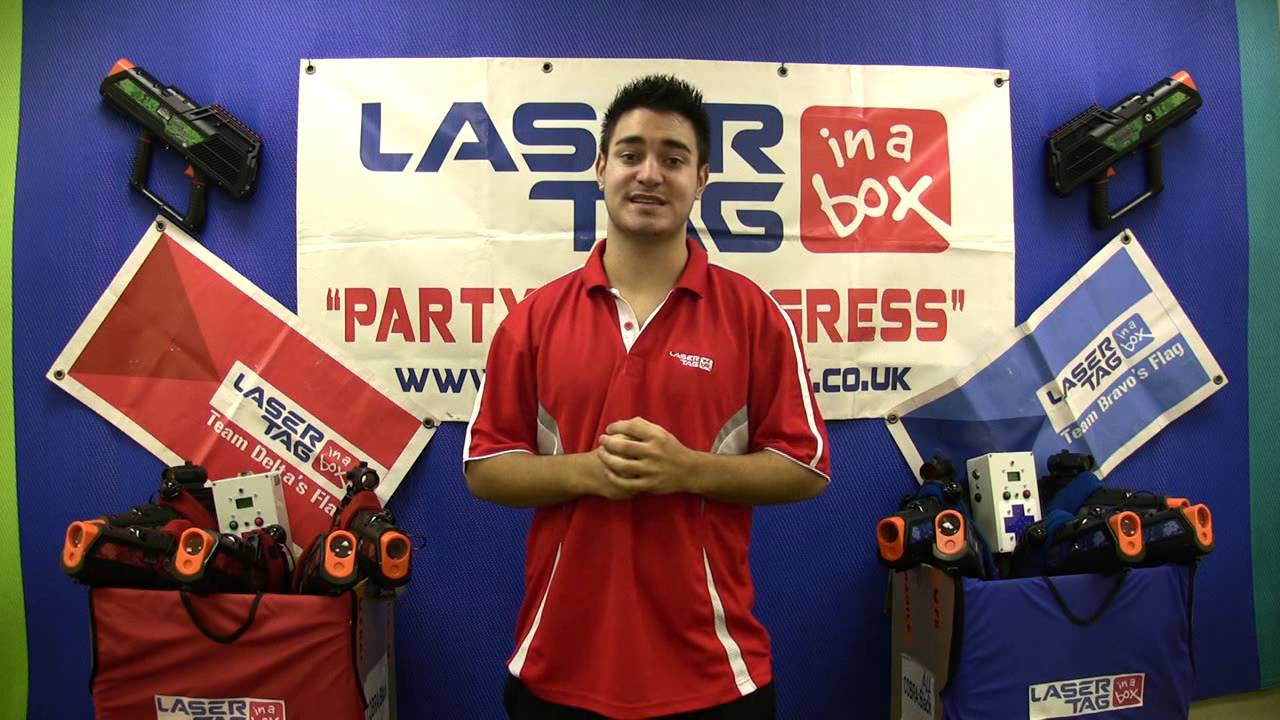 Hire Laser Tag In A Box - Awesome Package - YouTube