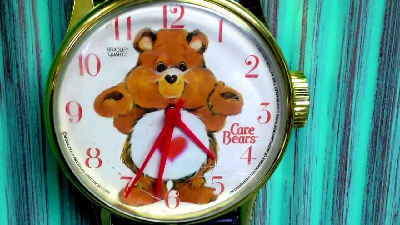 Care Bear Wall Clock Wrist Watch Youtube