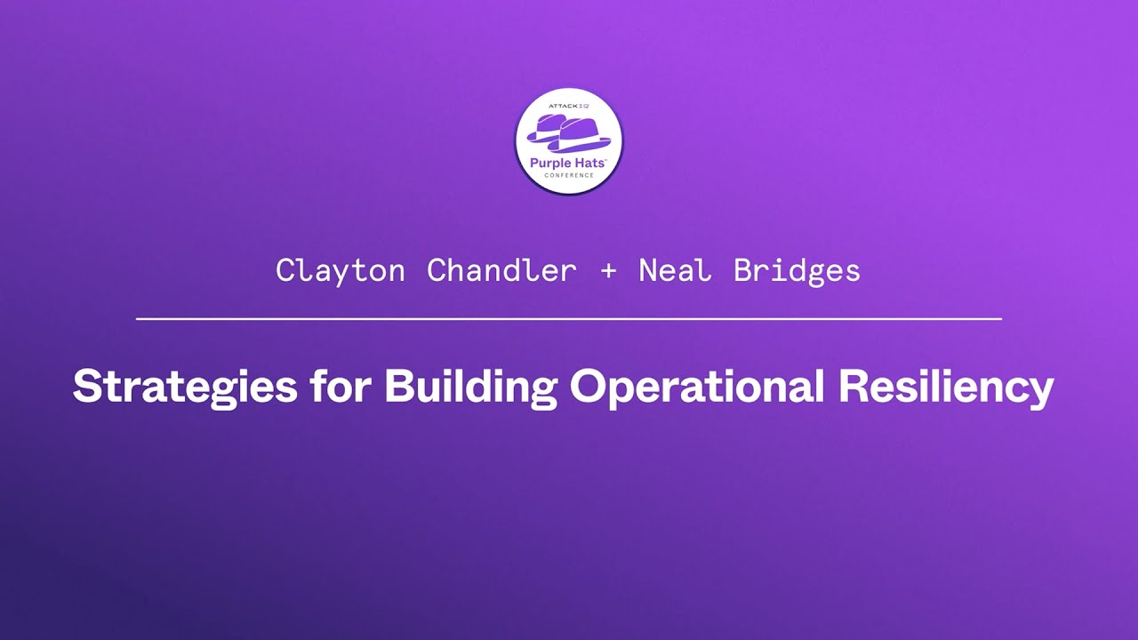 Strategies for Building Operational Resiliency - YouTube