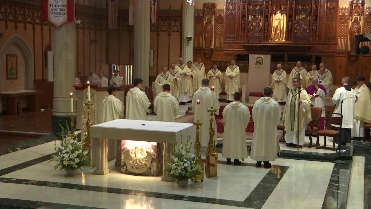 Transitional Deacon Ordination - YouTube