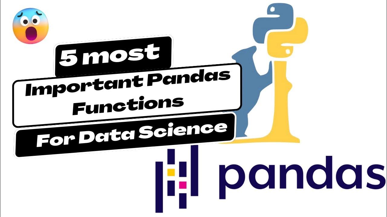 5 Most Important Pandas Functions For Data Analyst - YouTube