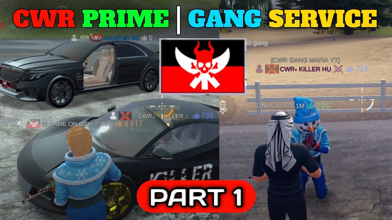 CWR NEW SEASON 😈 | NEW GANG CWR PRIME | GANG SERVICE VIDEO | PART 1 ...