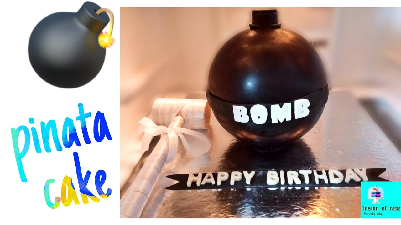 Bomb Pinata Cake | Fusion Of Cake 💣 - YouTube