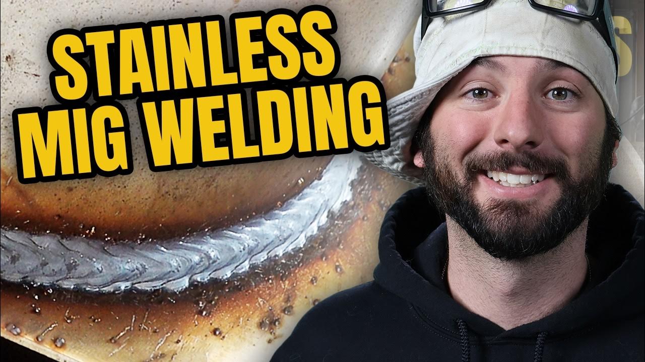 How NOT to MIG Weld Stainless Steel - YouTube