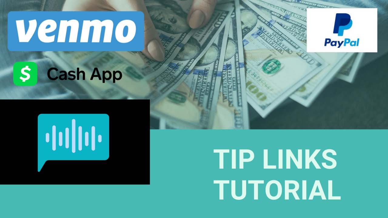Tip Links Tutorial - Venmo, Cash App , Paypal - YouTube