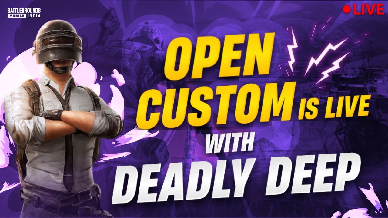 BGMI OPEN CUSTOMS FOR ALL IN ADVANCE ROOM | ROAD TO 1K SUBS | BGMI ...