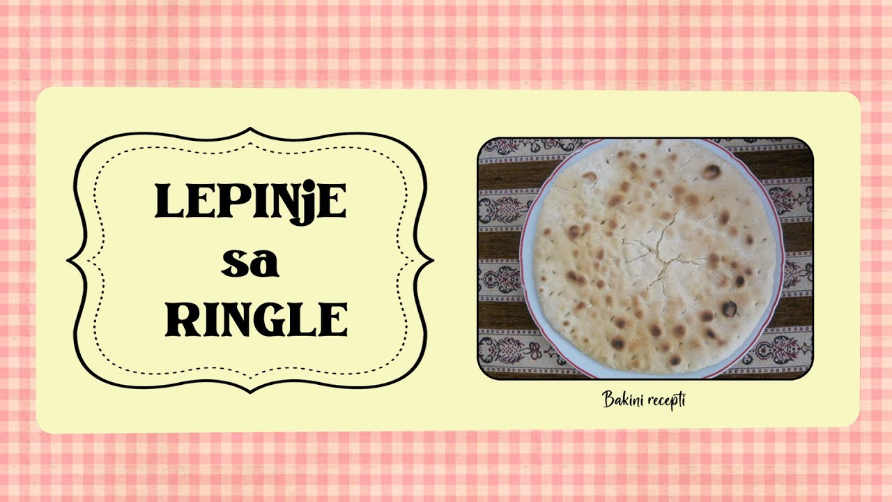 LEPINjE sa RINGLE - recept - YouTube