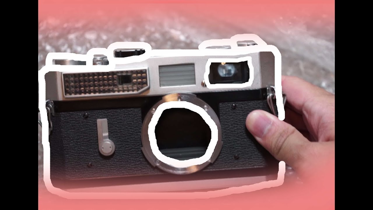 Unbox! my first rangefinder "canon7" - YouTube