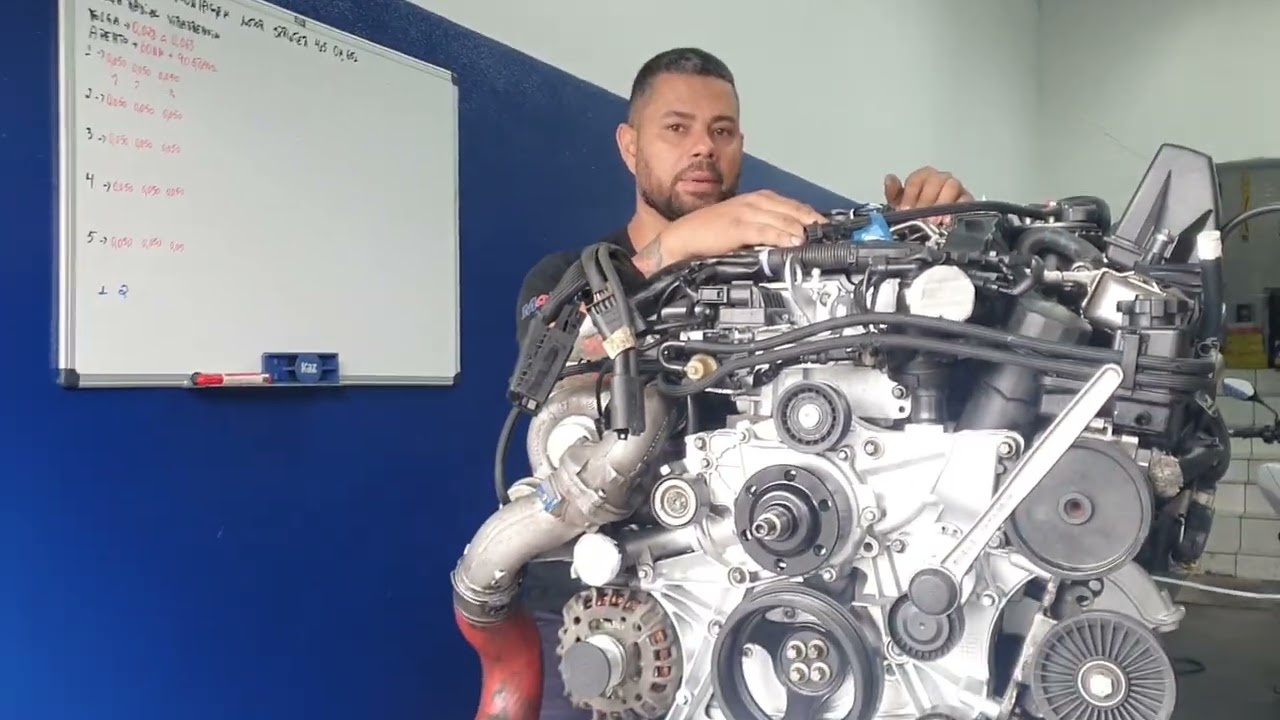Montagem do motor Sprinter 415 (Parte 3) - YouTube