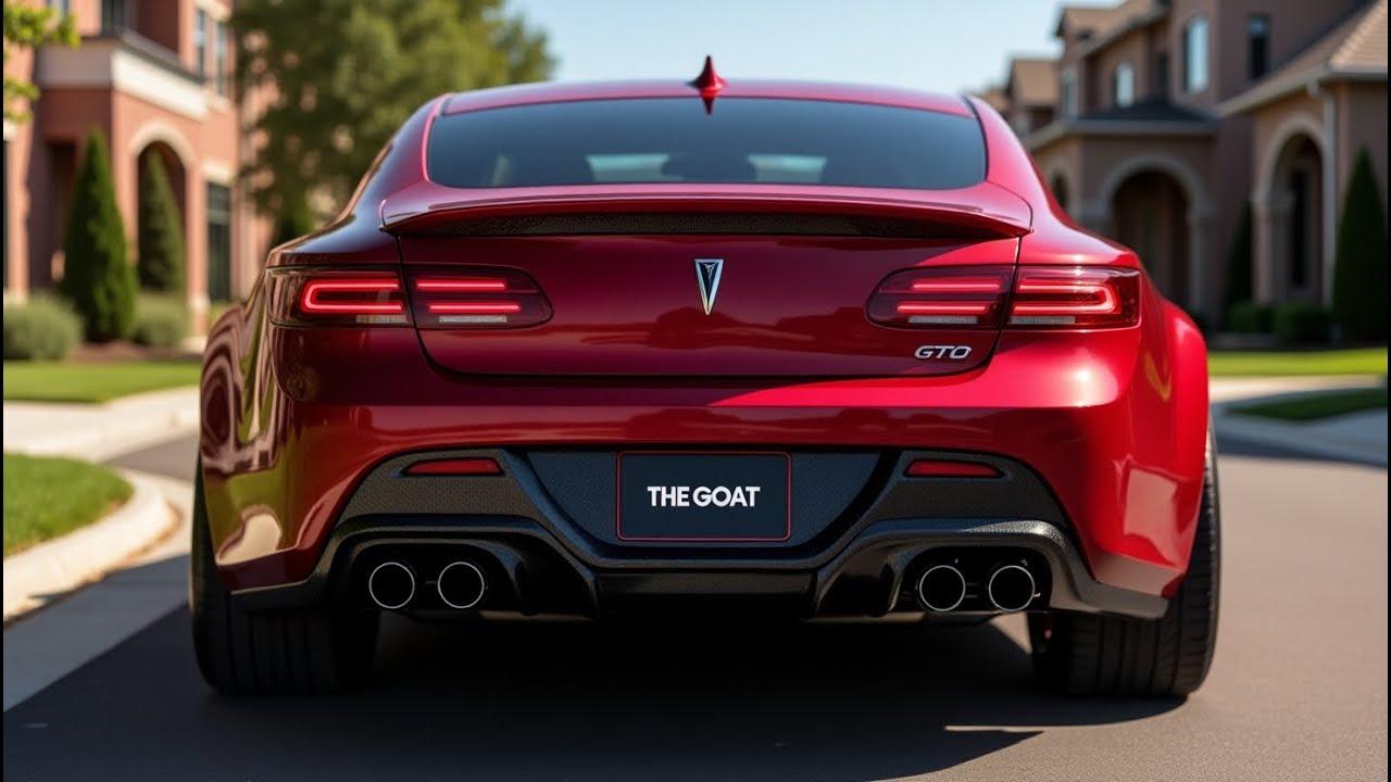 2026 Pontiac GTO Unveiled! The Muscle Car Legend Returns - YouTube