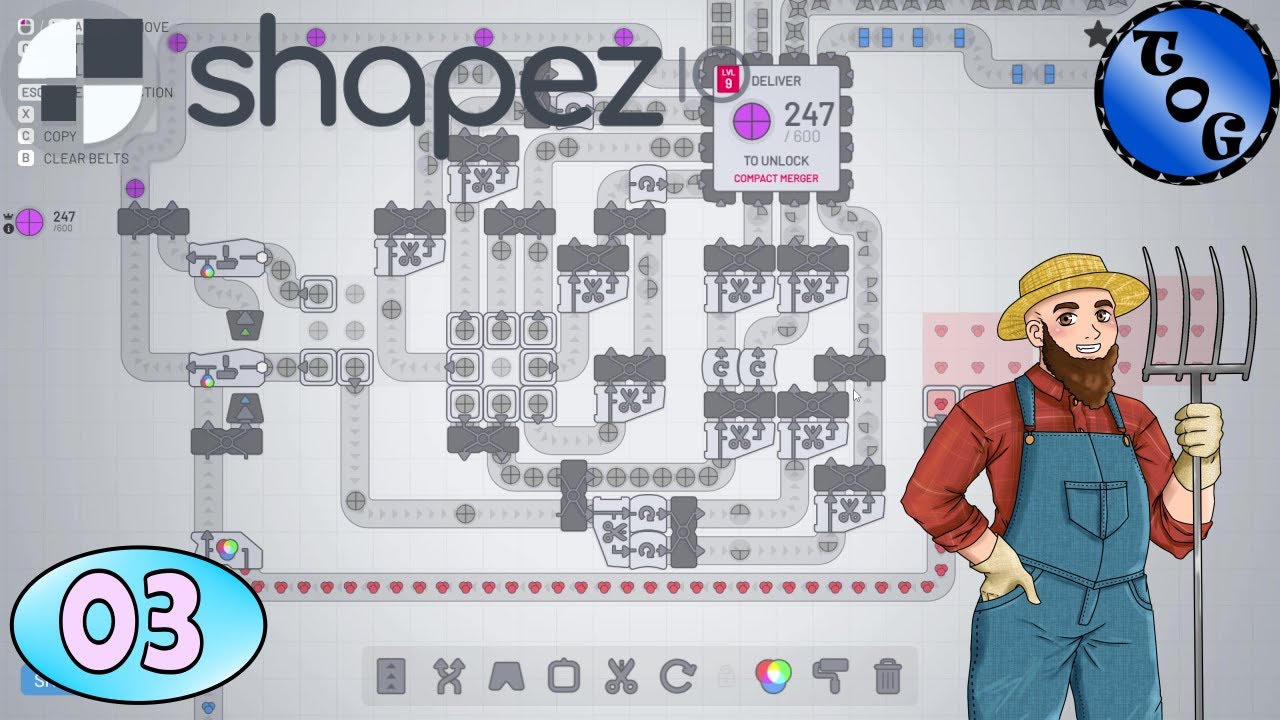 Shapez.io - Mix and Match Colouring I (Factorio Inspired Automation Builder ) I Ep 03 - YouTube
