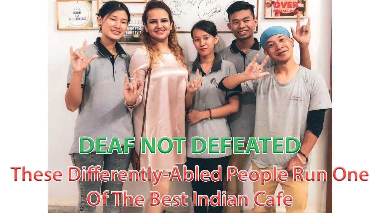 Deaf Staff Run One Of The Best Cafes In India | Vlog 4 - YouTube