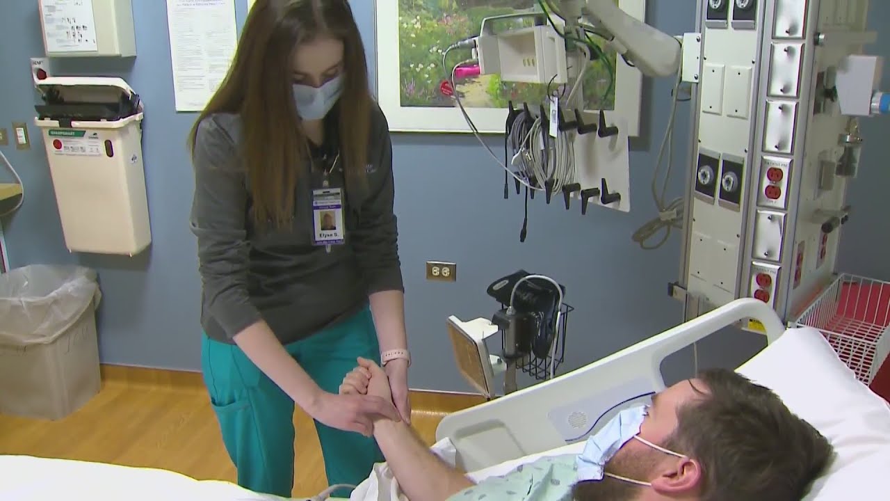 Inspired by the life-saving care she received, woman changes career ...