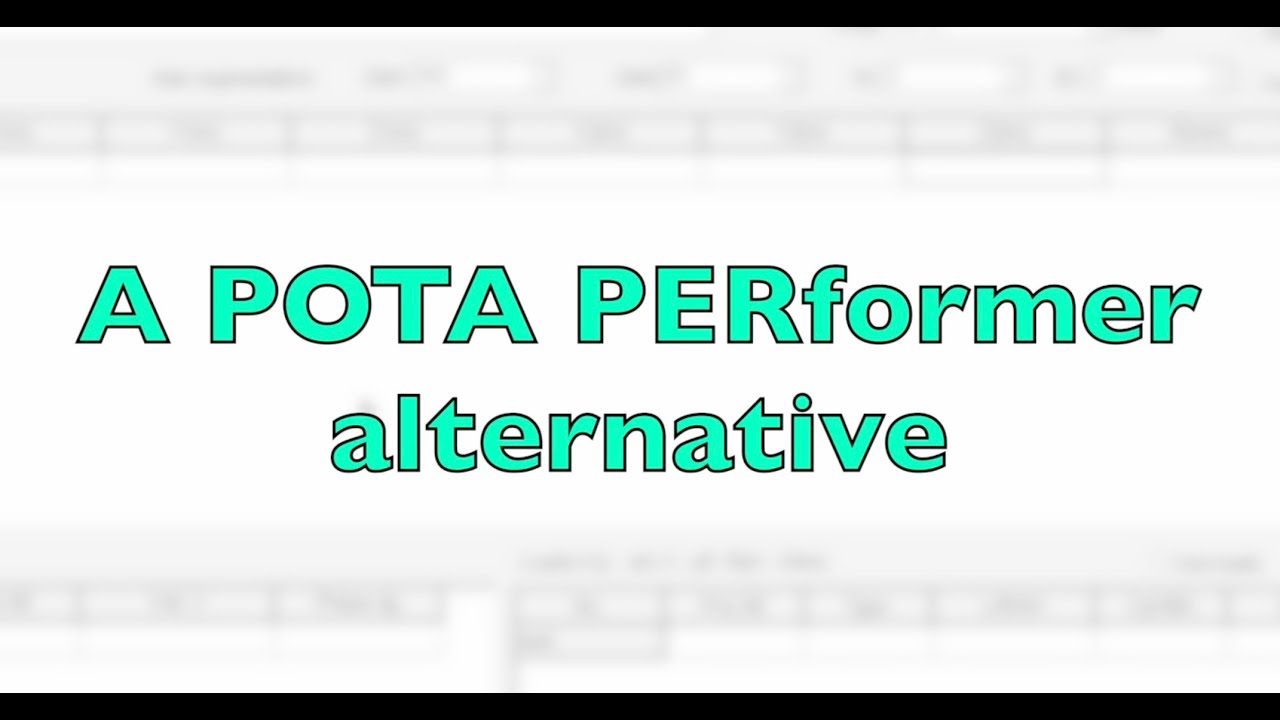Better than the POTA PERformer? - YouTube