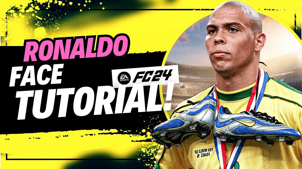 EA FC24 How to create RONALDO (R9) - YouTube