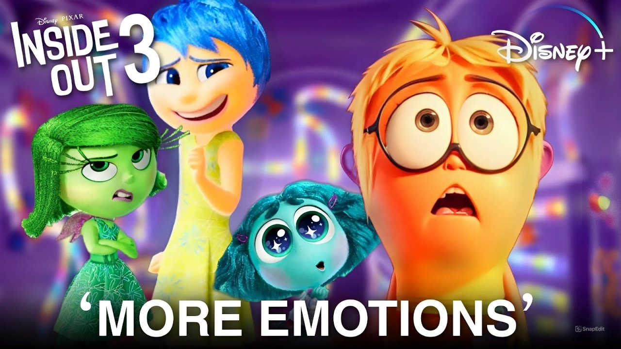 Inside Out 3 (2026) : 3 New Emotions To Appear | Disney - Pixar - YouTube