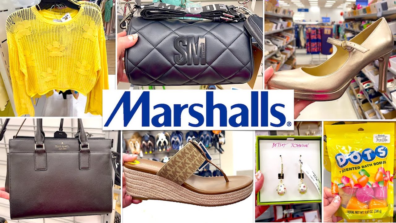 MARSHALLS SHOP WITH ME 2024, DESIGNER HANDBAGS, CLOTHING, SHOES ...