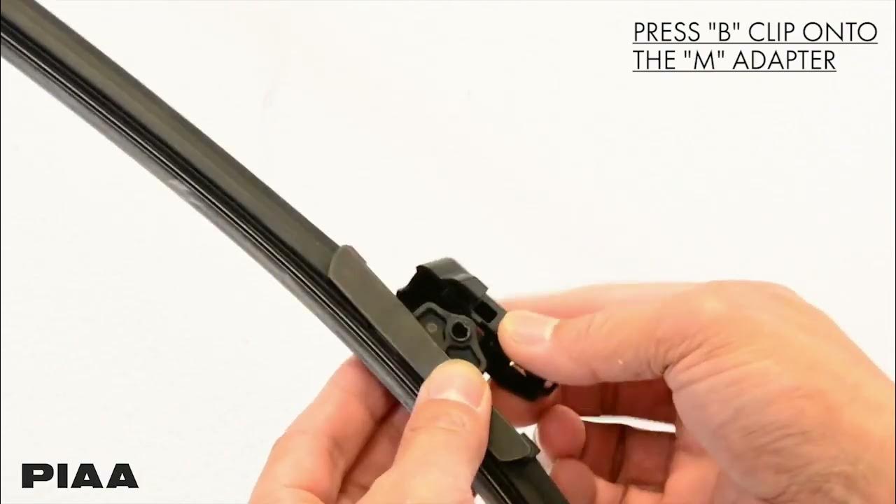 PIAA Si-Tech Wiper Blades Instalation - YouTube