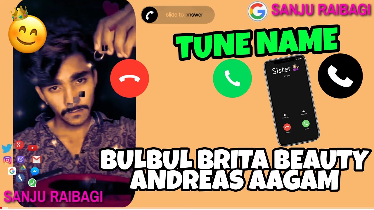 TUNE NAME BULBUL BRITA BEAUTY ANDREAS AAGAM - YouTube