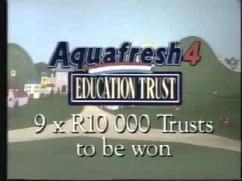 Aquafresh Education Trust TVC - South Africa (1991)