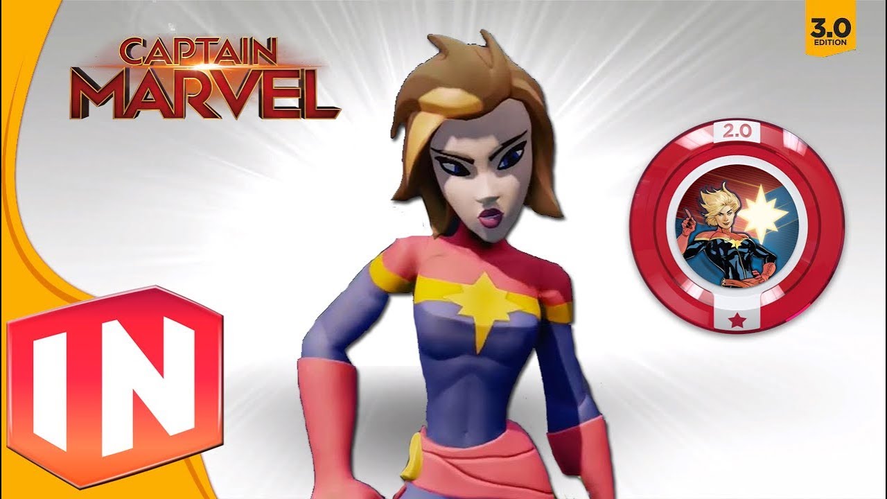 A Look Back At Captain Marvel In Disney Infinity! - YouTube