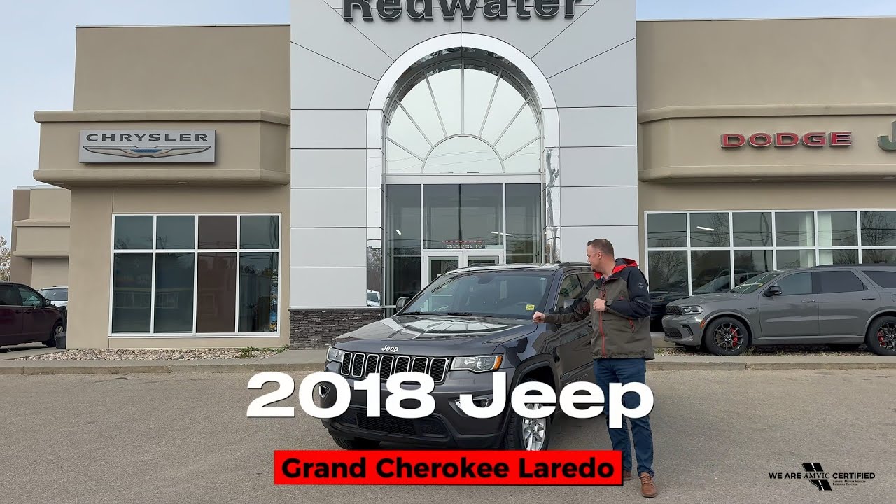 Used 2018 Jeep Grand Cherokee Laredo 4x4 - Low KMs | Stock # RGH1495A ...