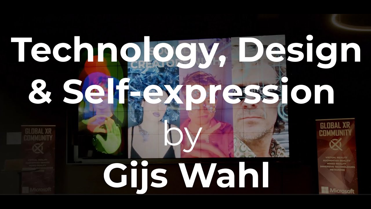 Technology, Design & Self-expression by Gijs Wahl - YouTube