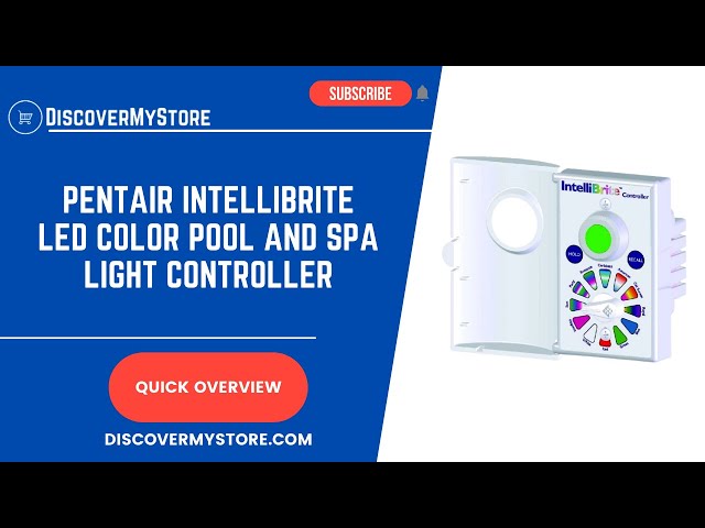 Pentair Intellibrite Pool Light Controller | Shelly Lighting