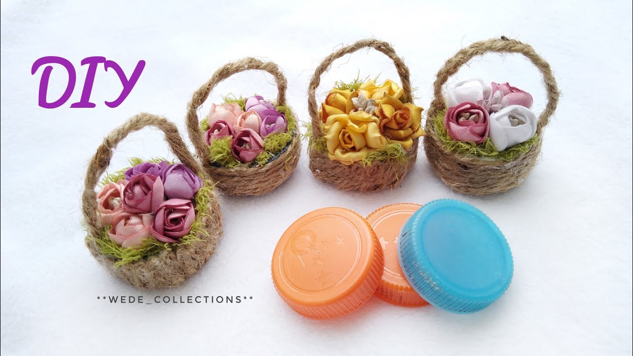 Tutup Botol Jadi Hiasan Cantik || Kreasi Tutup Botol || DIY - YouTube