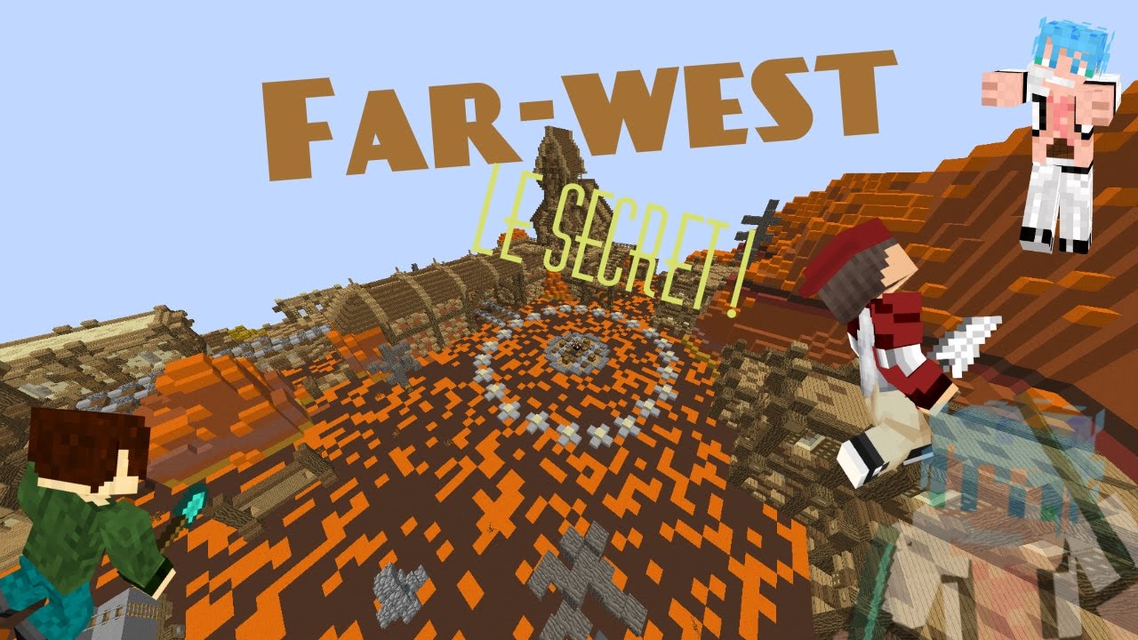 Comment faire le secret de la map Far West ? - Minecraft epicube - YouTube