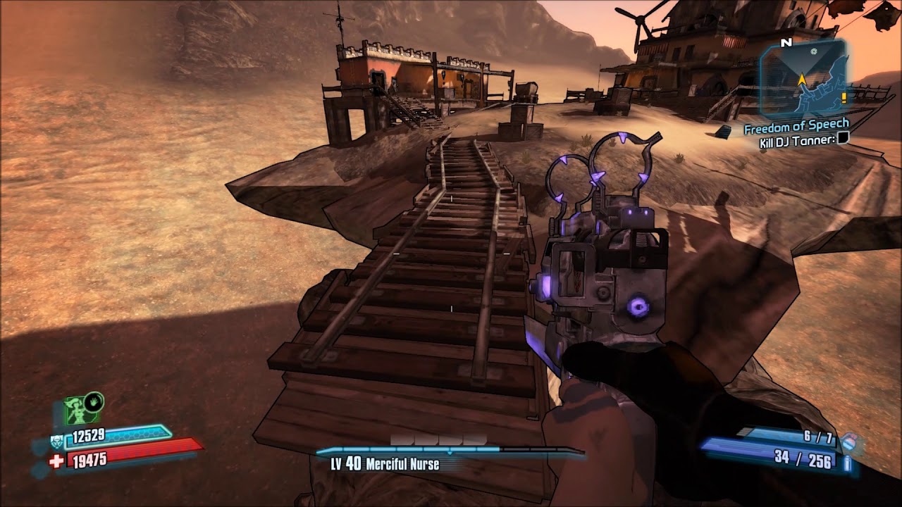 Borderlands 2. Side Quest: Freedom of Speech. - YouTube