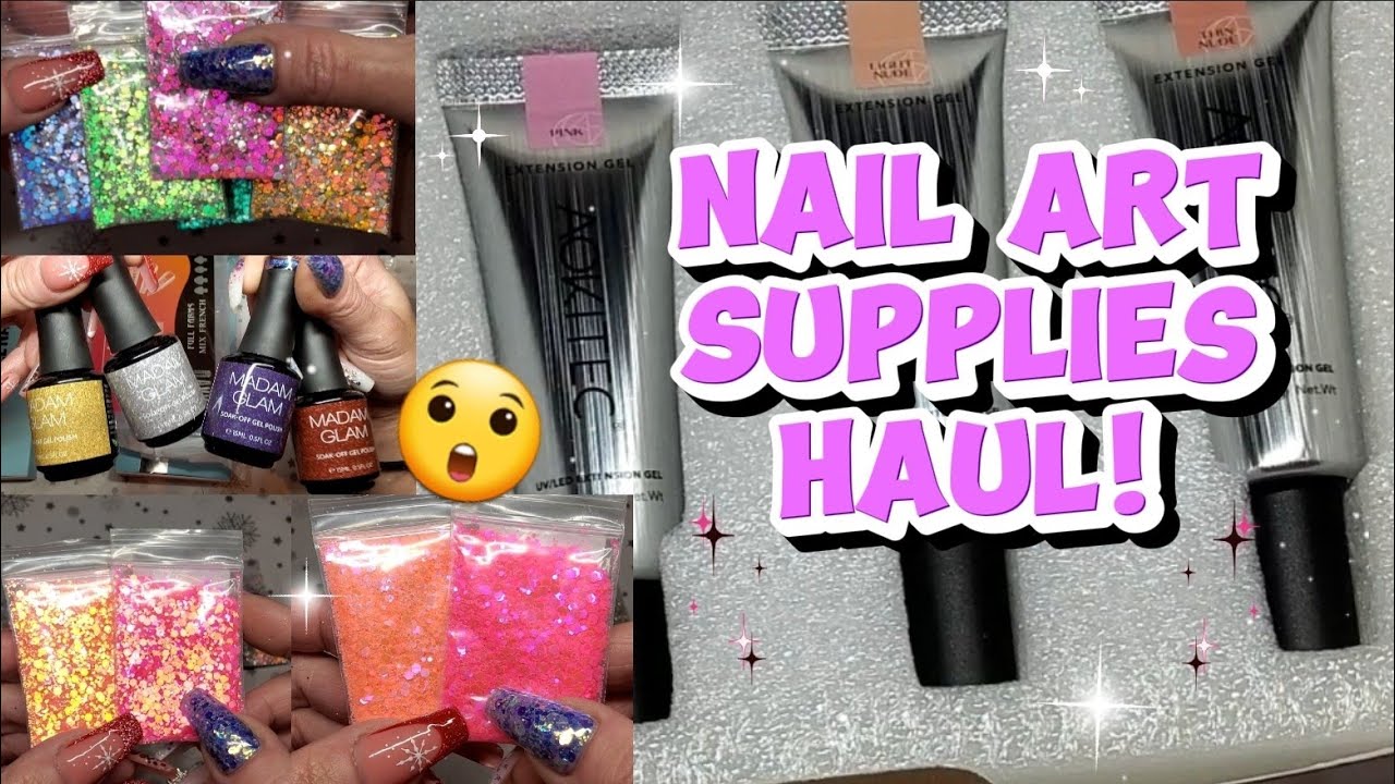NAIL ART SUPPLIES HAUL! | AMAZING MUST HAVE FINDS - YouTube
