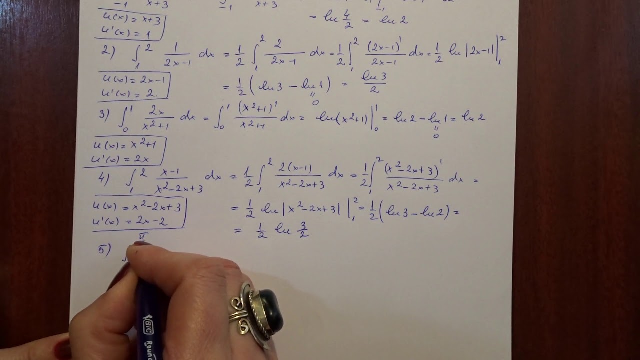 Calculul integralelor definite - Prima metoda de schimbare de variabila ...