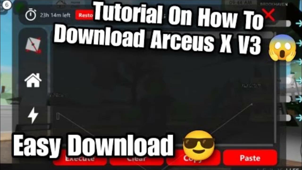 TUTORIAL ON HOW TO DOWNLOAD ARCEUS X V3 UPDATE 😱 - YouTube