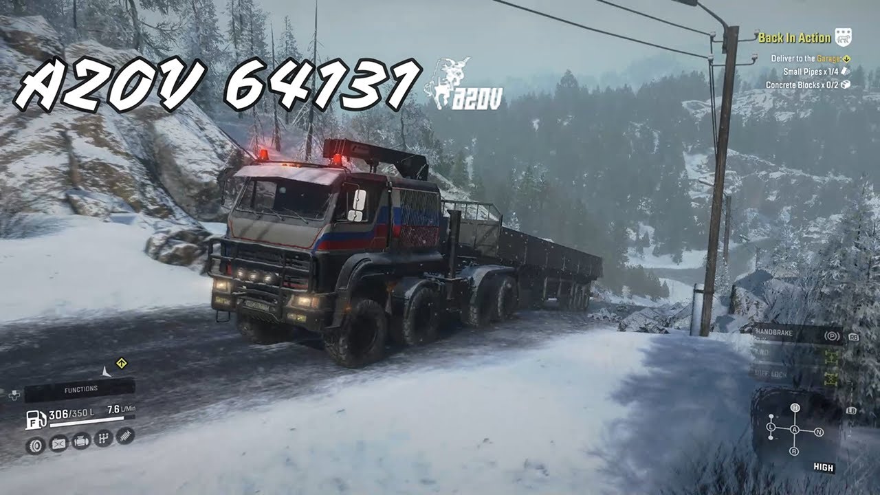Snowrunner - AZOV 64131 - YouTube