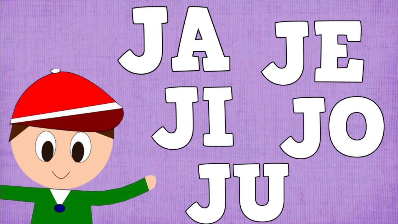 Sílabas JA JE JI JO JU - Syllable with J - Aprender a Leer y Escribir ...