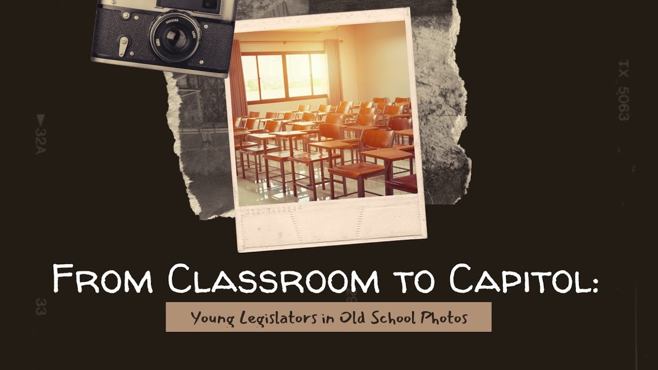 Classroom to Capitol: Young Legislators in Old School Photos - YouTube
