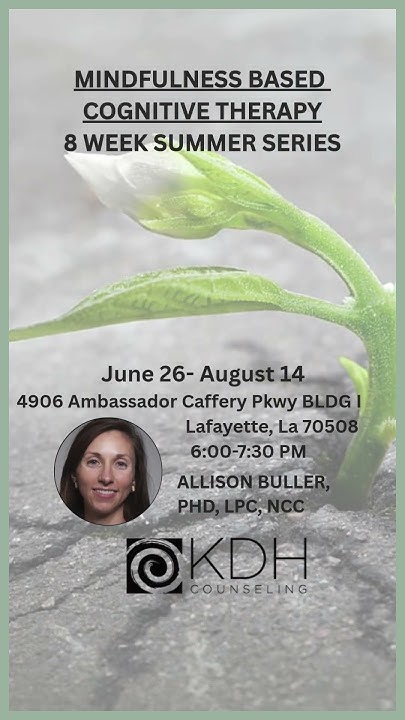 Mindfulness Based Cognitive Therapy (MBCT) - YouTube