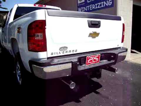 Porter Mufflers on 2011 Chev. Silverado, 2500 HD - YouTube