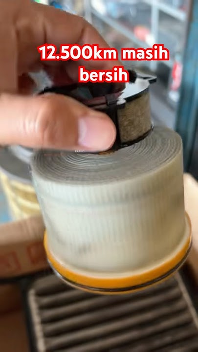 Ganti filter solar sudah 12.500km masih bersih #kangburhan #innovareborndiesel - YouTube