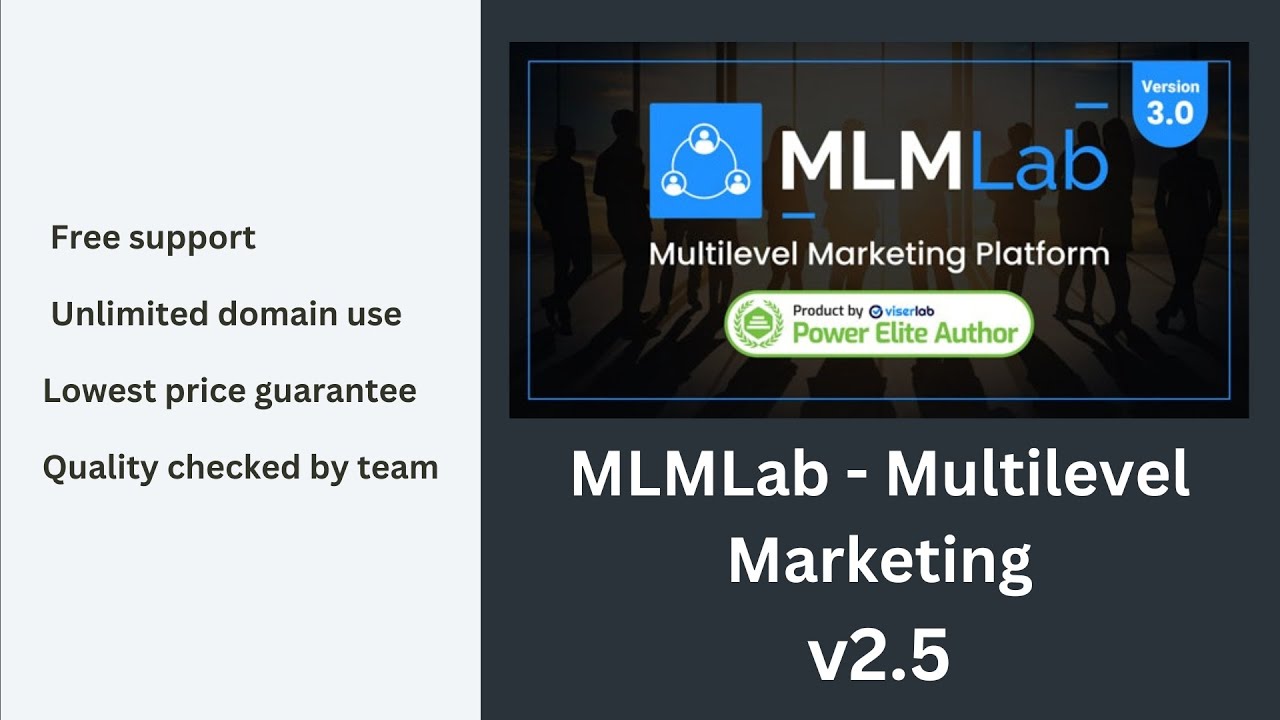 MLMLab - Multilevel Marketing Platform - MLMLab Professional Multilevel Marketing Solution - YouTube