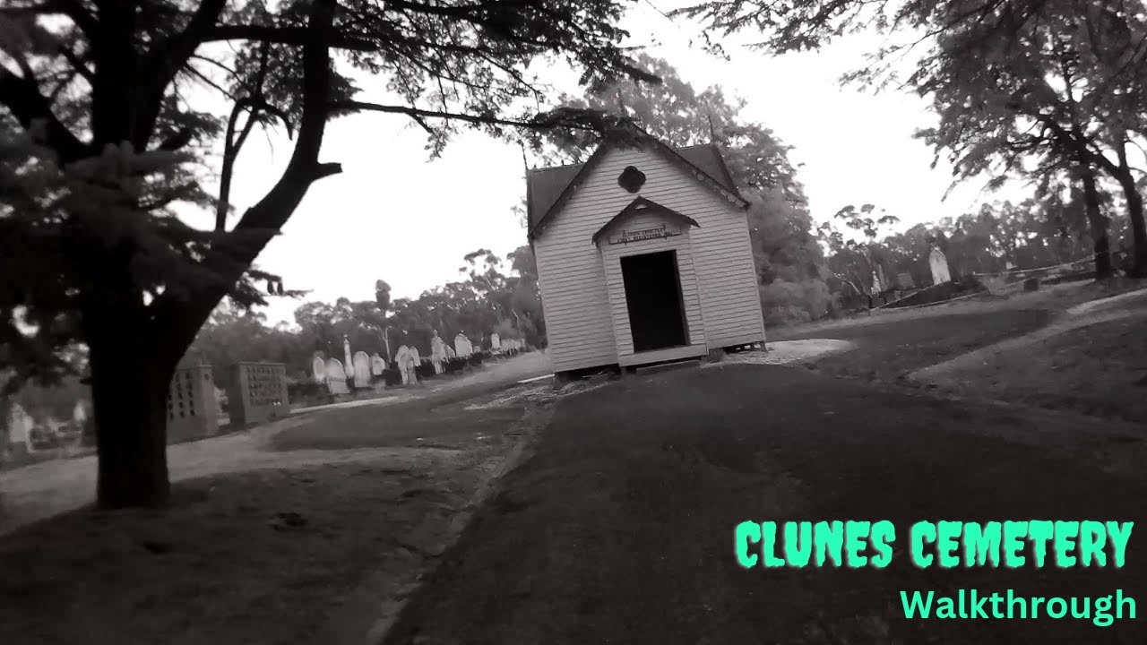 Clunes Cemetery Walkthrough | scarEd investigations - YouTube