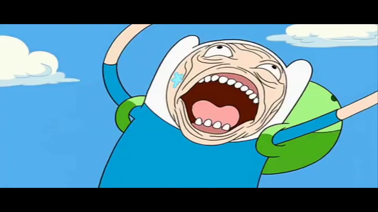 The Epicness Of Finn Screaming Compilation - YouTube