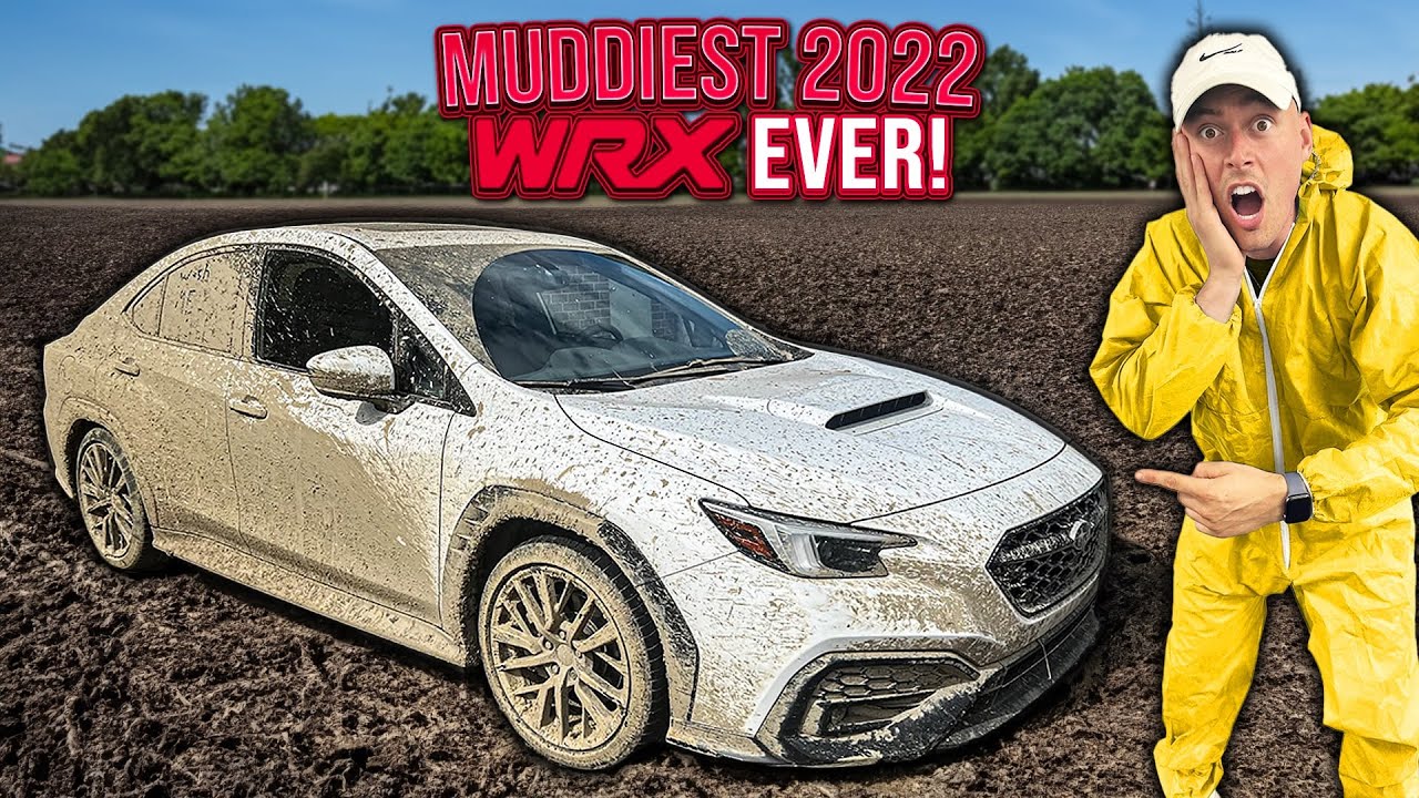 Deep Cleaning The Muddiest 2022 WRX EVER! | Satisfying DISASTER Detail ...