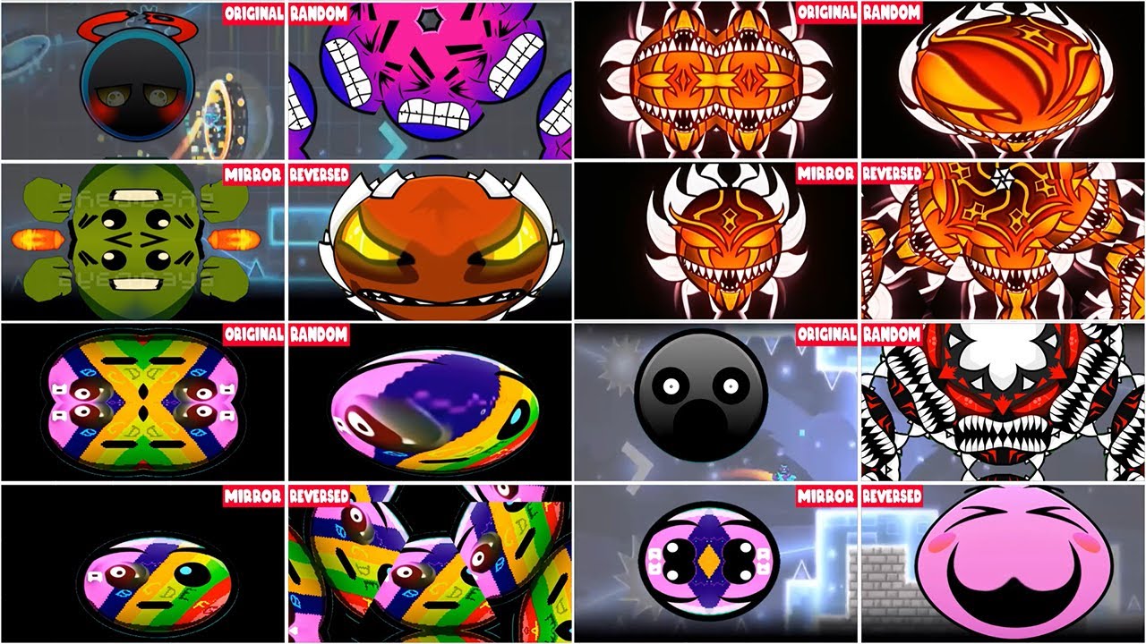 Geometry Dash All Custom FIRE IN THE HOLE But everyone Is ALL New ...