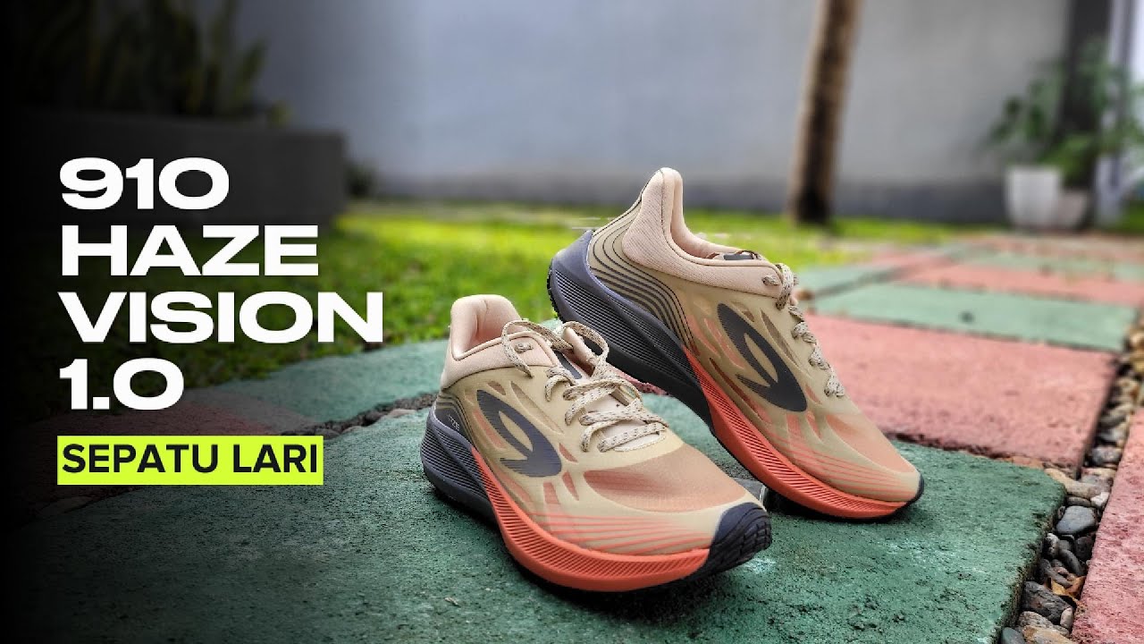 Unboxing Sepatu Lari 910 Haze Vision 1.0 - YouTube
